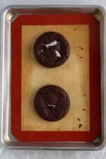 Crumbl Chocolate Mallow Cupcake Cookies - Lifestyle of a Foodie