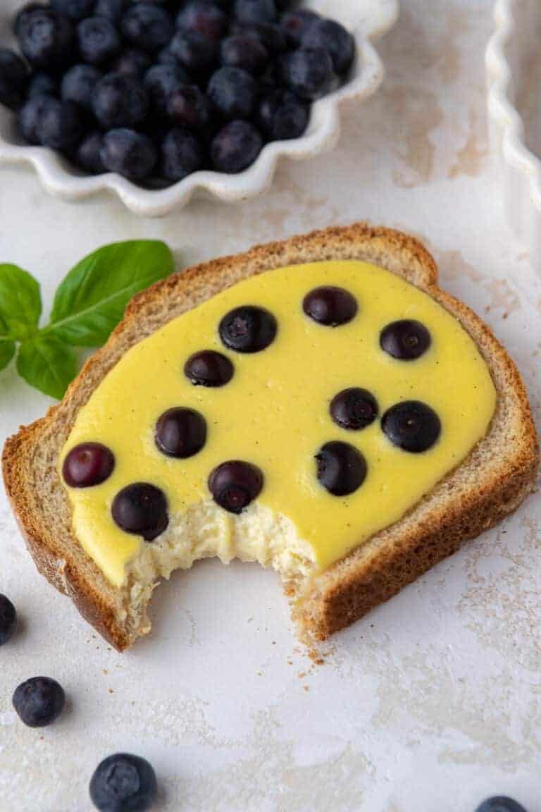 Tiktok custard toast - Air fryer/Oven Yogurt Toast - Lifestyle of a Foodie