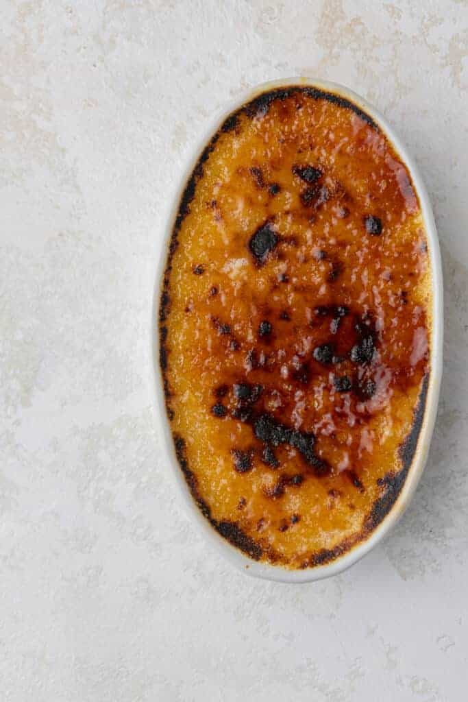 The Best 3-Ingredient Creme Brulee with Ice Cream - Lifestyle of a Foodie