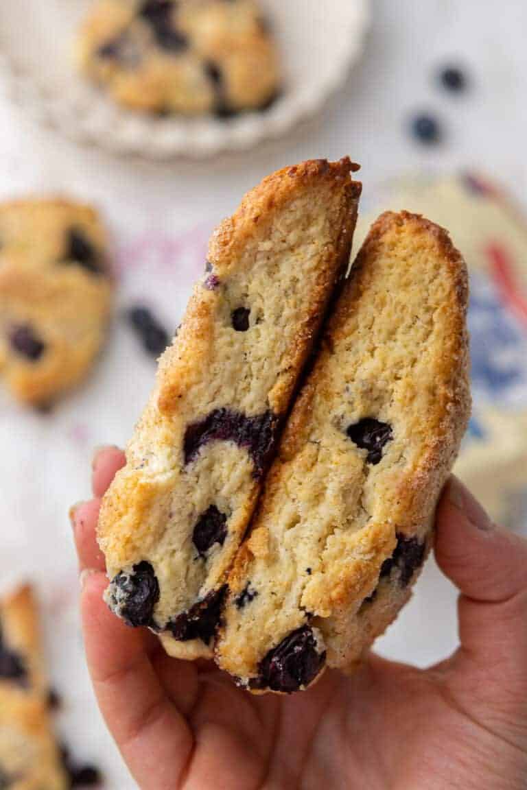 Better than Starbucks Blueberry scones copycat - Lifestyle of a Foodie