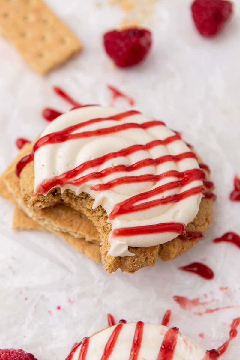 The best Crumbl Raspberry Cheesecake Cookies EVER! - Lifestyle of a Foodie