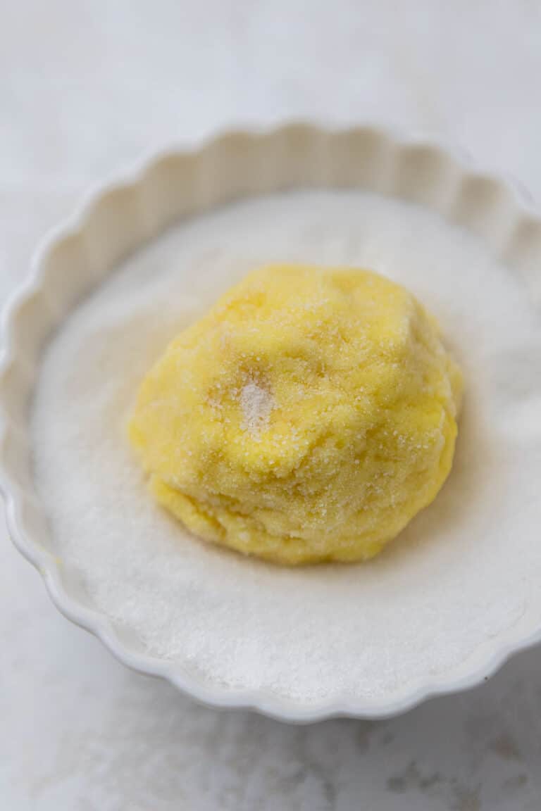 Crumbl Lemon Crinkle Cookies with Cake Mix - Lifestyle of a Foodie