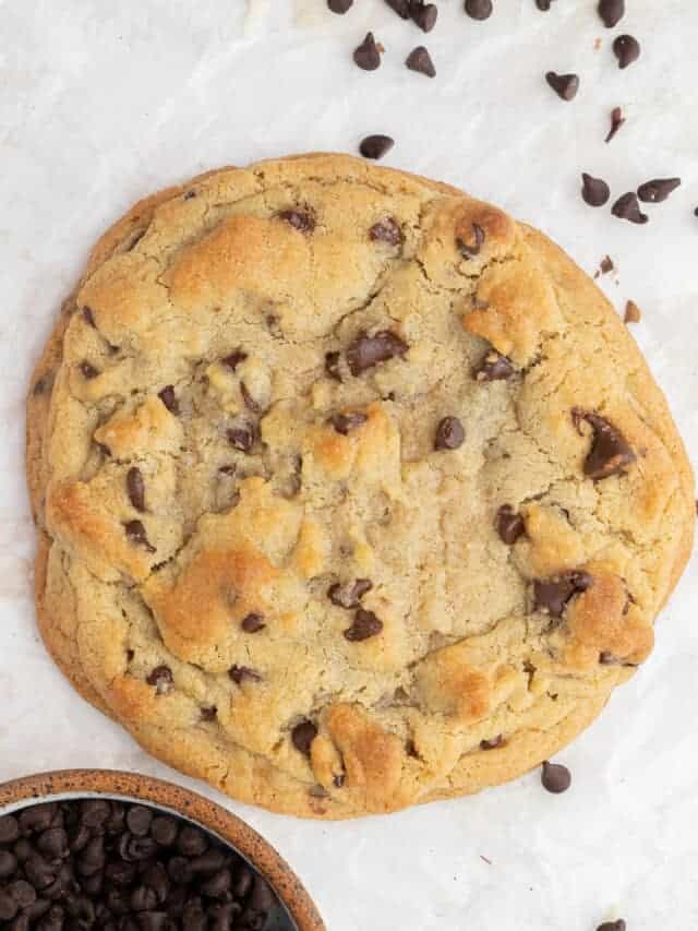 How to Make the Best Single Serve Chocolate Chip Cookie - Lifestyle of ...