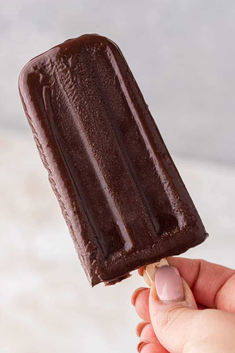 Easy Homemade fudgesicles - Lifestyle of a Foodie
