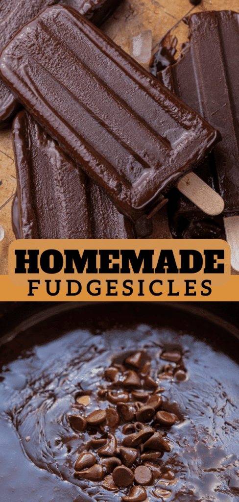 Easy Homemade fudgesicles - Lifestyle of a Foodie