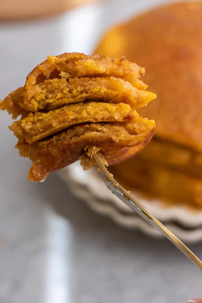 Quick Pumpkin Pancakes With Pancake Mix - Lifestyle of a Foodie