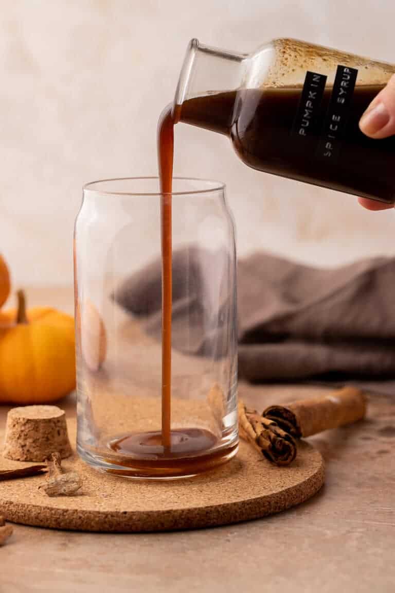 Pumpkin spice latte syrup - Starbucks inspired - Lifestyle of a Foodie