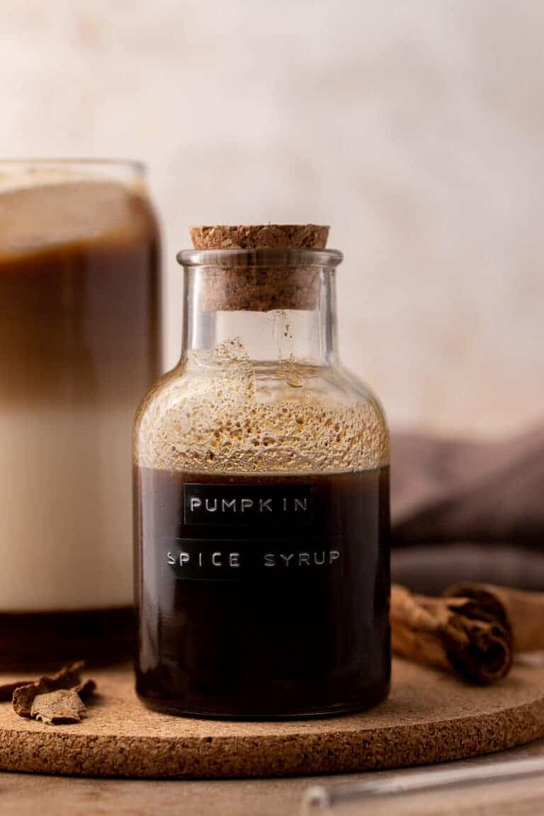 Pumpkin spice latte syrup - Starbucks inspired - Lifestyle of a Foodie