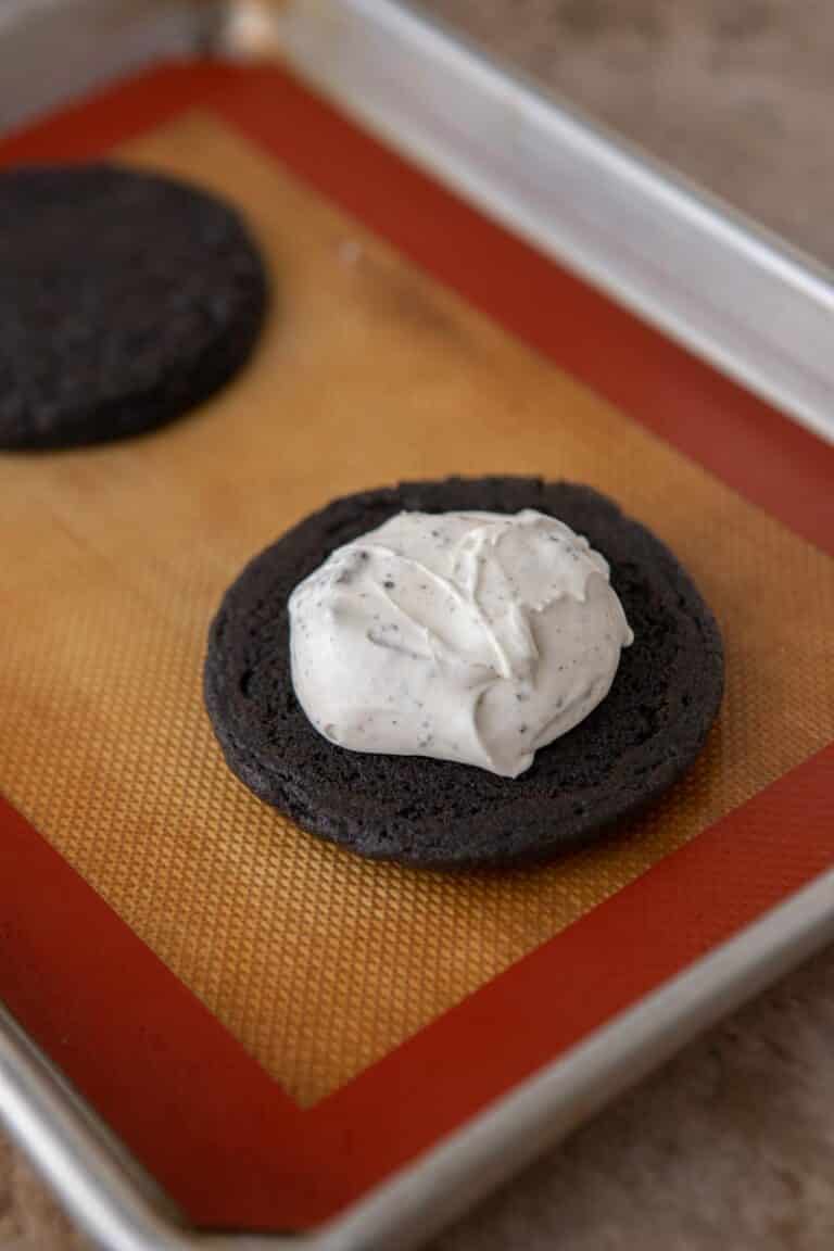 Crumbl Mallow Oreo Sandwich Cookies - Lifestyle of a Foodie