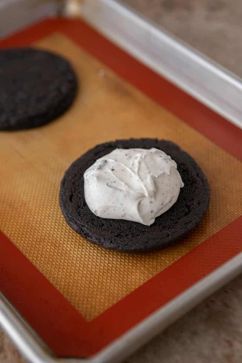 Crumbl Mallow Oreo Sandwich Cookies - Lifestyle of a Foodie