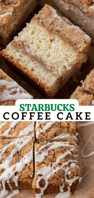 Starbucks Coffee Cake Recipe (Better Than the Bakery Case)