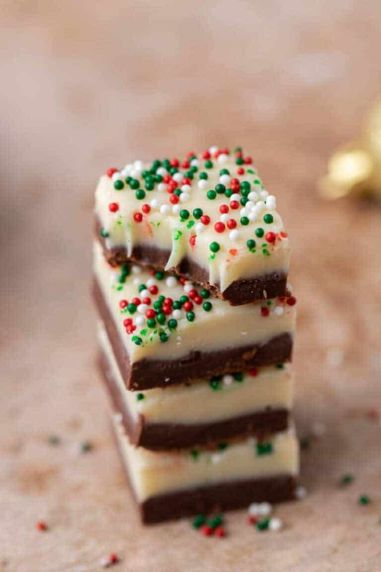 The Best Christmas Fudge Recipe - Lifestyle of a Foodie