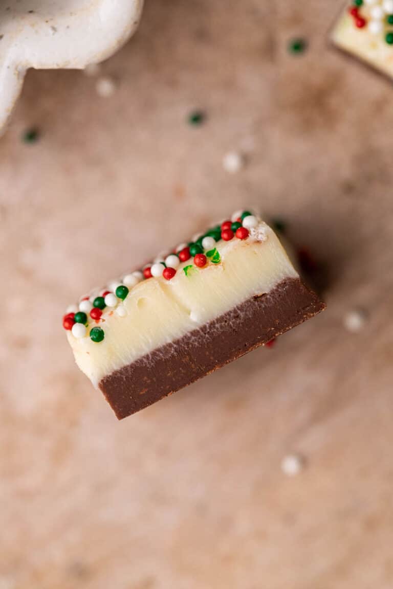 Layered Christmas Fudge Recipe (A Holiday Favorite!) - Lifestyle of a ...