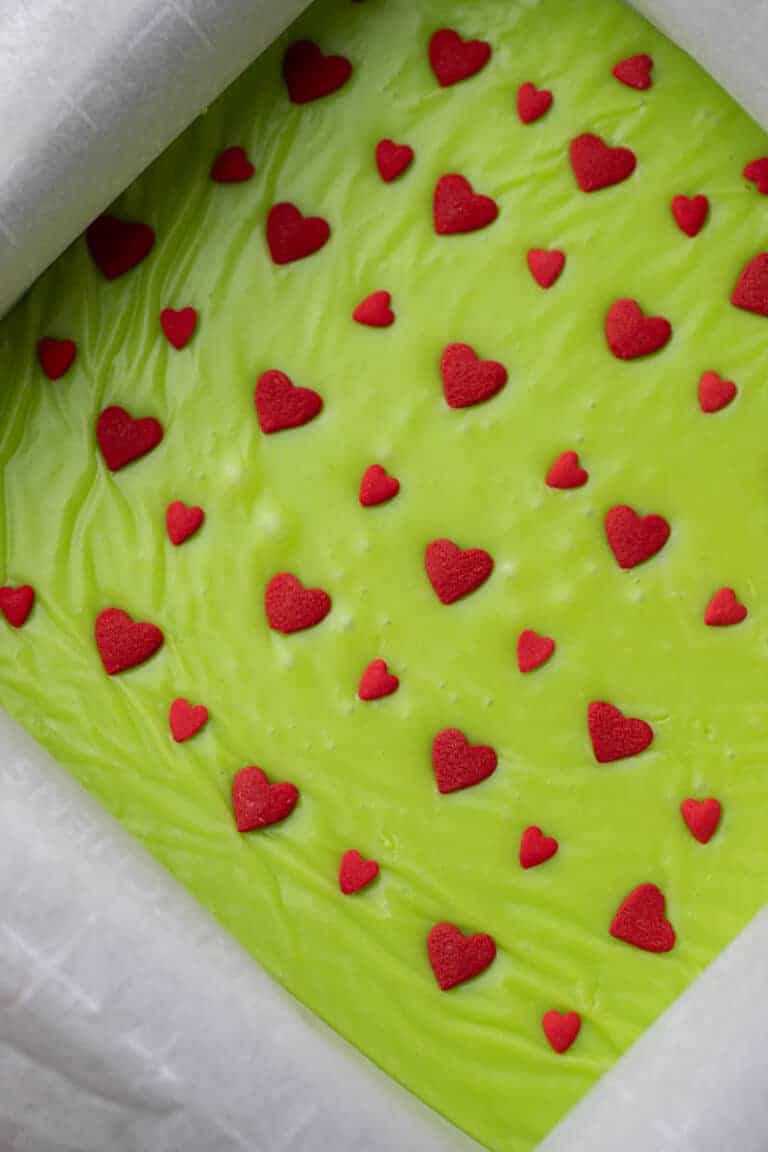The Best Grinch Fudge - Lifestyle of a Foodie