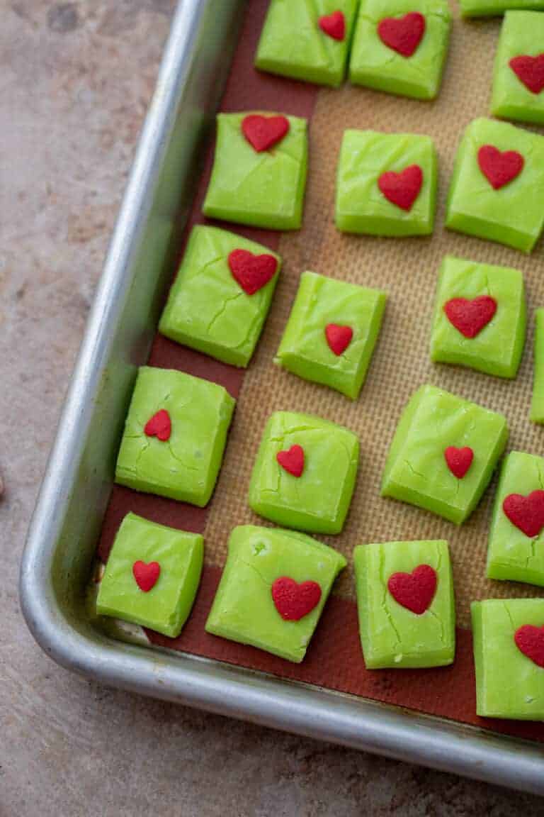 The Best Grinch Fudge - Lifestyle of a Foodie