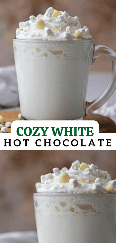 The Best Creamy White Hot Chocolate Recipe - Lifestyle of a Foodie