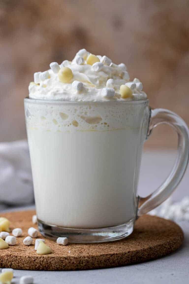 The Best Creamy White Hot Chocolate Recipe - Lifestyle of a Foodie