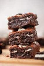 The Best Fudgy Oreo Brownies - Lifestyle of a Foodie