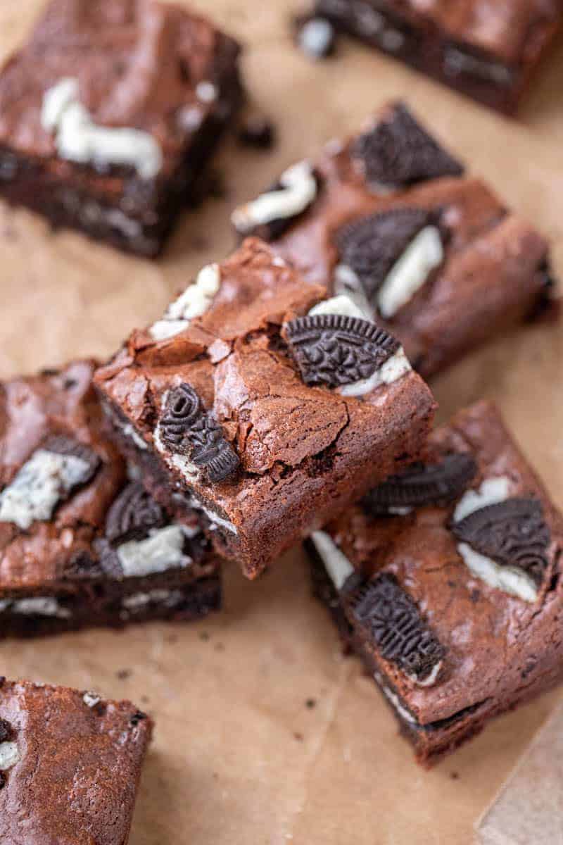 The Best Fudgy Oreo Brownies - Lifestyle of a Foodie