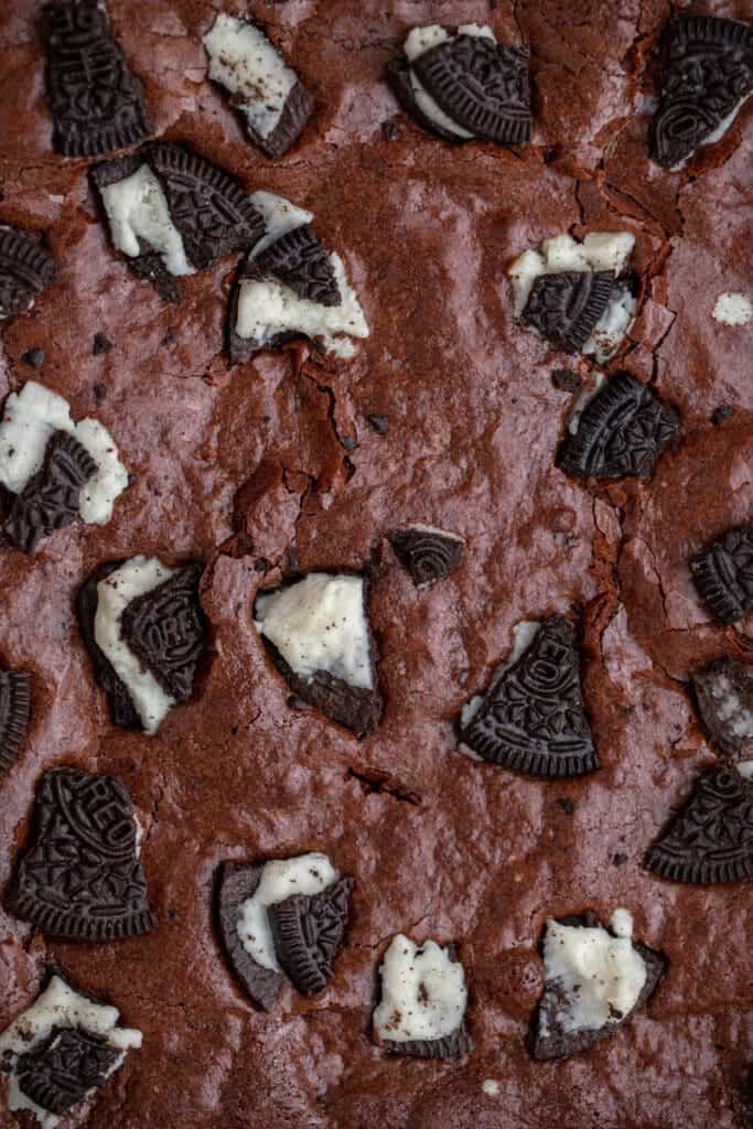 The Best Fudgy Oreo Brownies - Lifestyle of a Foodie