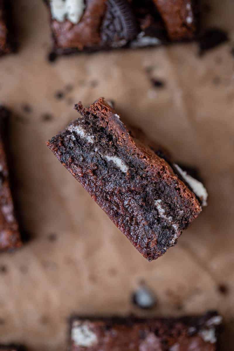 The Best Fudgy Oreo Brownies - Lifestyle of a Foodie