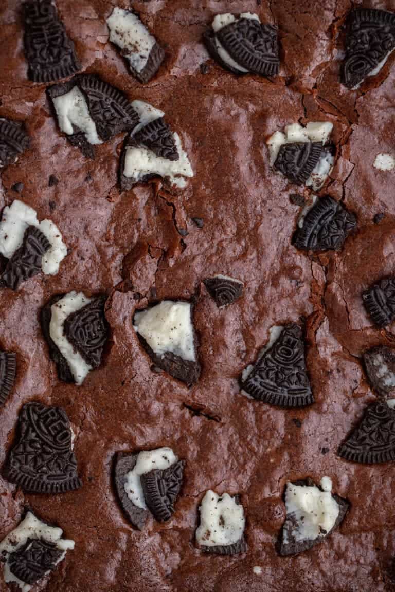 The Best Fudgy Oreo Brownies - Lifestyle of a Foodie