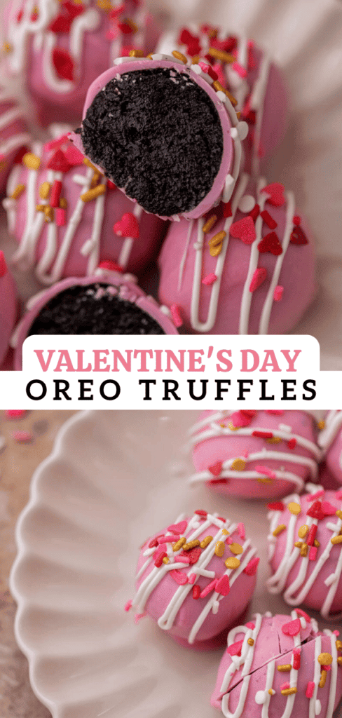 Easy Valentine's Day Oreo Truffles - Lifestyle of a Foodie