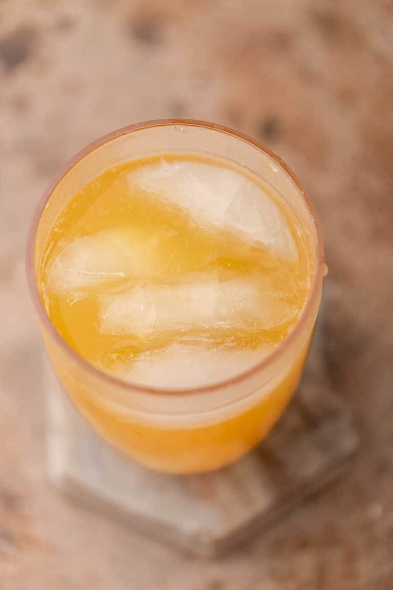 How to make Starbucks peach green tea - Lifestyle of a Foodie