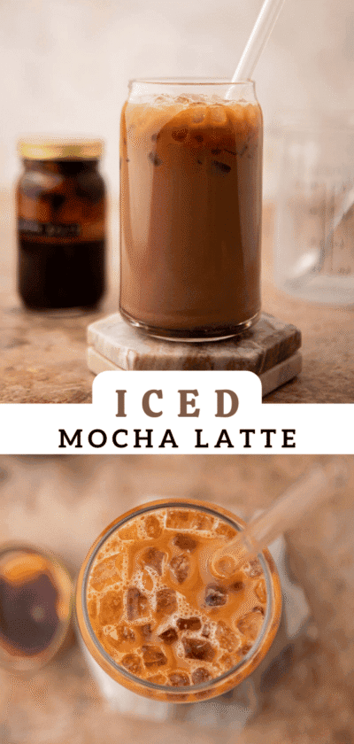 Easy Iced Mocha Latte Recipe - Lifestyle of a Foodie