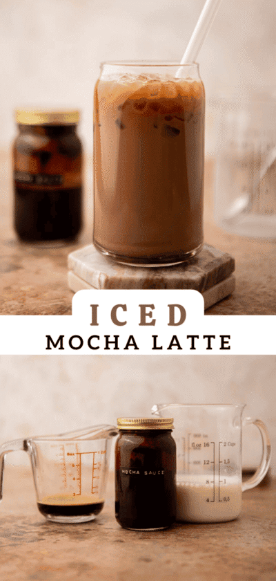 Easy Iced Mocha Latte Recipe - Lifestyle of a Foodie