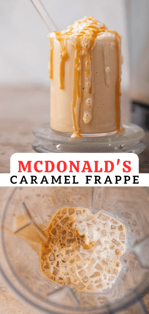 How to make Mcdonald's Caramel Frappe - Lifestyle of a Foodie