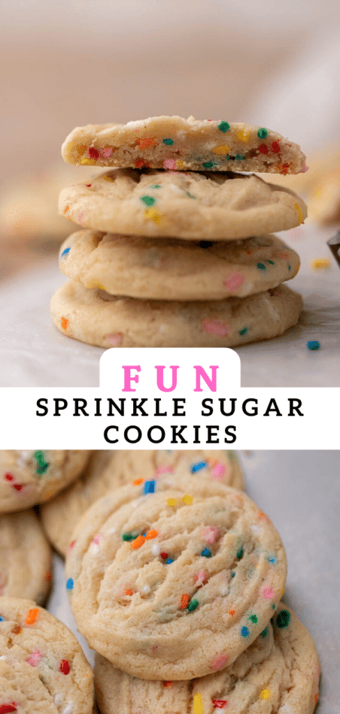The Best Sprinkle Sugar Cookies - Lifestyle of a Foodie