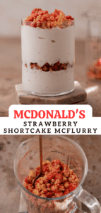 Easy Mcdonald's Strawberry Shortcake McFlurry - Lifestyle of a Foodie