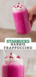 Viral Starbucks Barbie Frappuccino done - Lifestyle of a Foodie