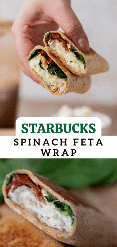 Starbucks Spinach Feta Wrap Copycat - Lifestyle of a Foodie