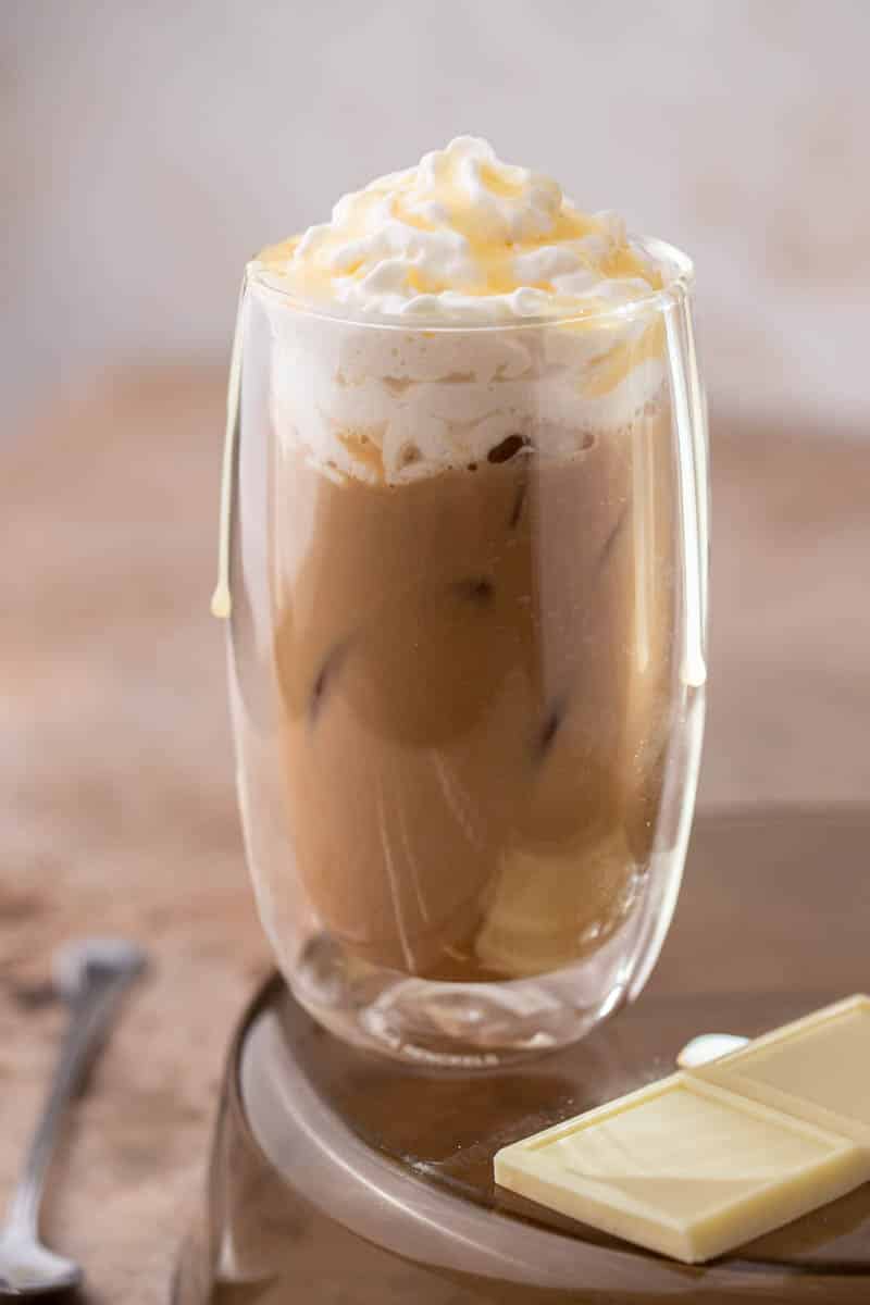 Hot & Iced Starbucks White Chocolate Mocha Latte - Lifestyle of a Foodie