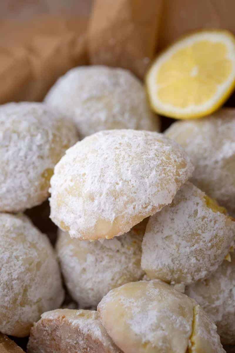The Best Lemon Snowball Cookies - Lifestyle of a Foodie