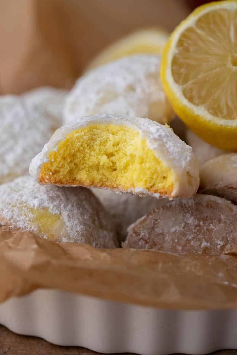 The Best Lemon Snowball Cookies - Lifestyle of a Foodie