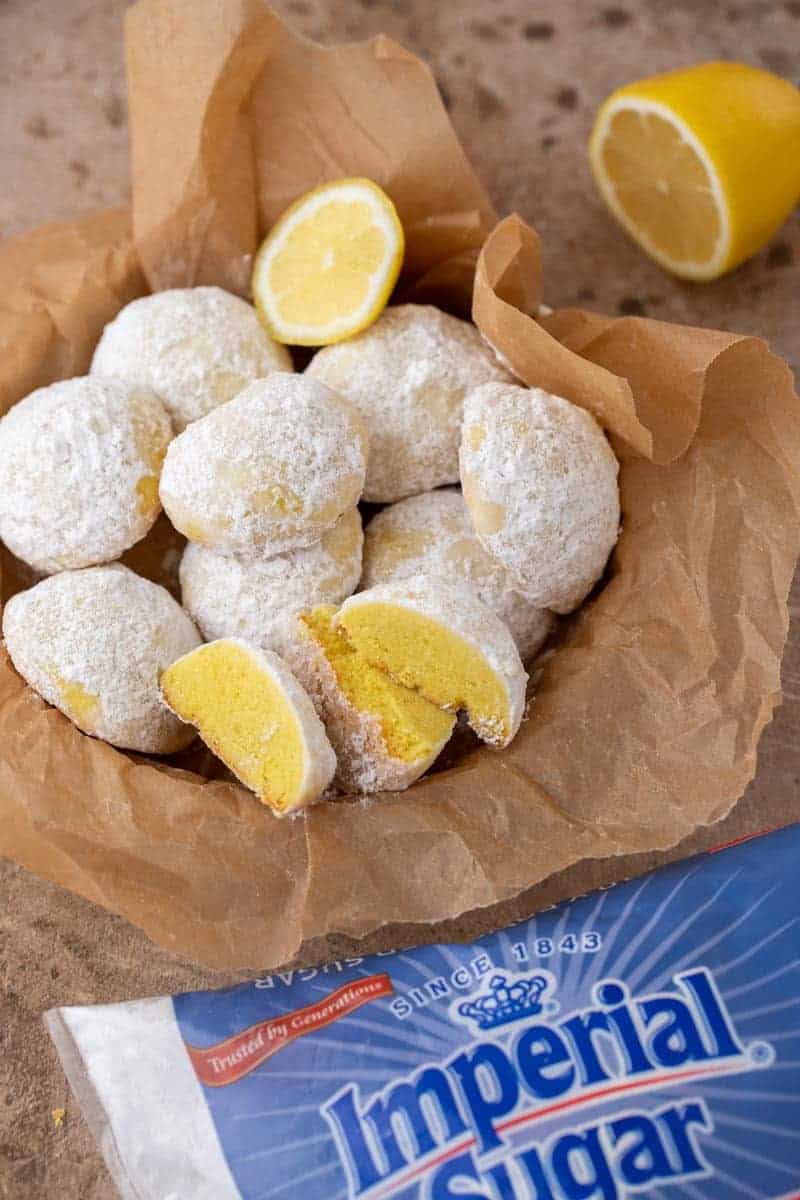 The Best Lemon Snowball Cookies - Lifestyle of a Foodie