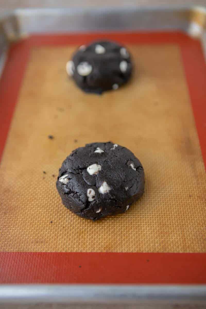 Crumbl chocolate cookies and cream cookies - Lifestyle of a Foodie