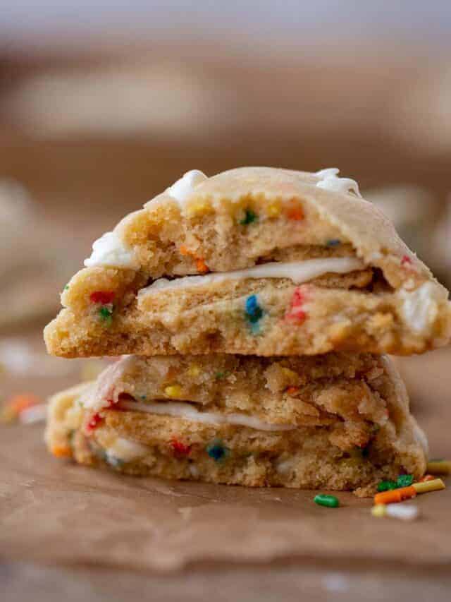 The Best Funfetti Oreo Stuffed Cookies - Lifestyle of a Foodie