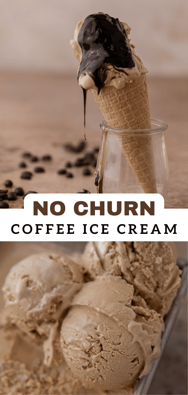 No churn coffee Ice Cream - Lifestyle of a Foodie