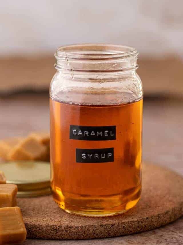 The best homamde caramel syrup for coffee recipe - Lifestyle of a Foodie