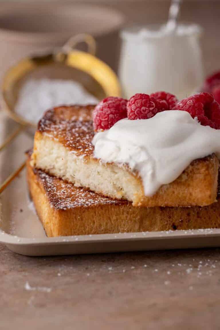 How to make the best cinnamon sugar toast recipe - Lifestyle of a Foodie