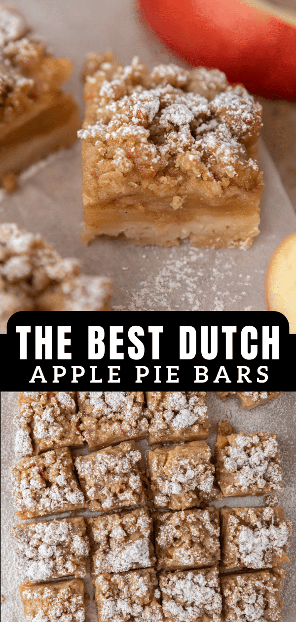 Easy Dutch Apple Pie Bars With Crumble Recipe Lifestyle Of A Foodie