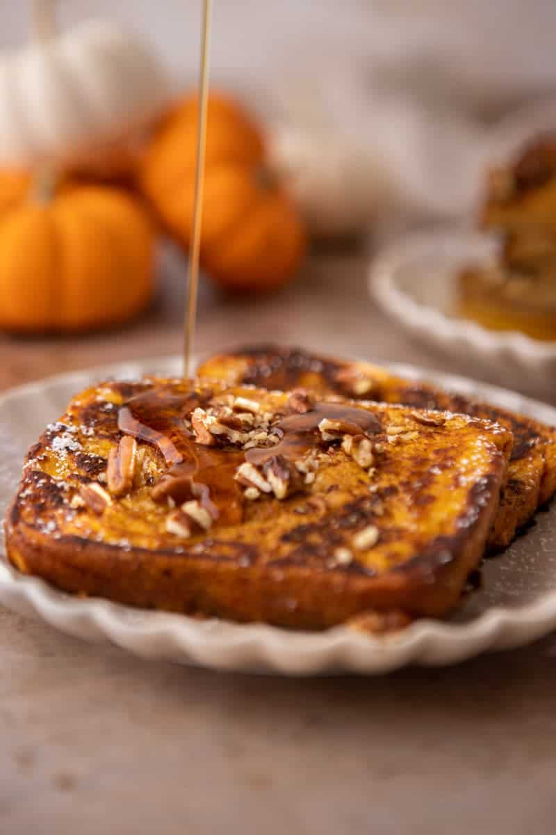 The best easy pumpkin french toast recipe - Lifestyle of a Foodie