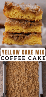 The best easy coffee cake with cake mix recipe - Lifestyle of a Foodie