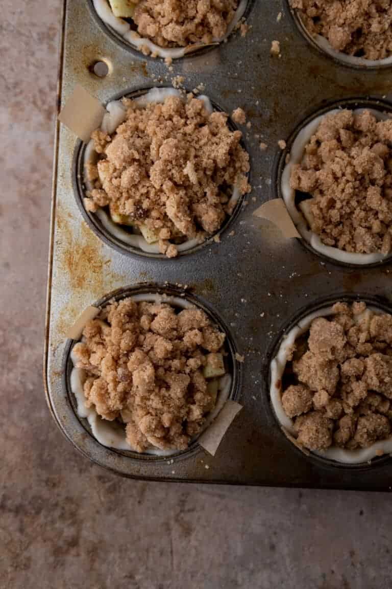 Easy Mini Apple Pies In A Muffin Tin - Lifestyle of a Foodie