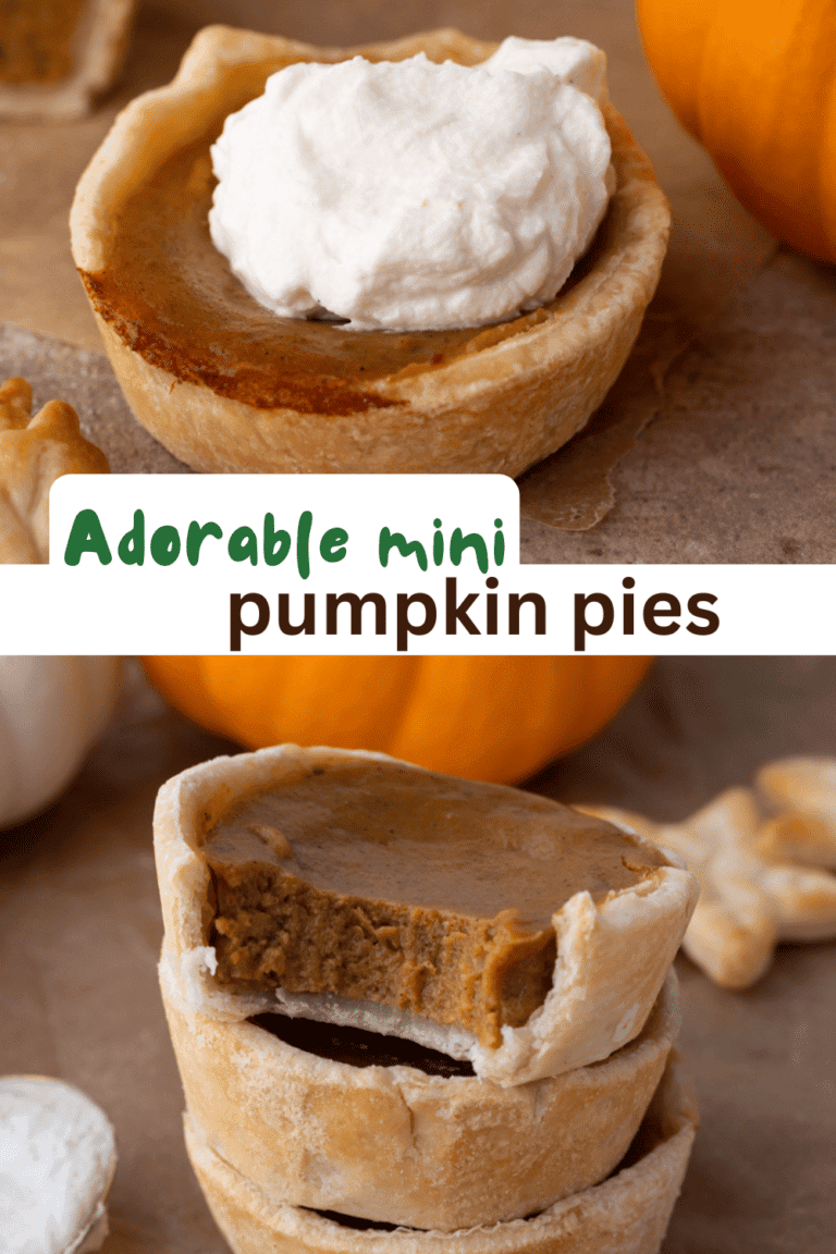 Easy Mini Pumpkin Pies Recipe Made in Muffin Tin - Lifestyle of a Foodie