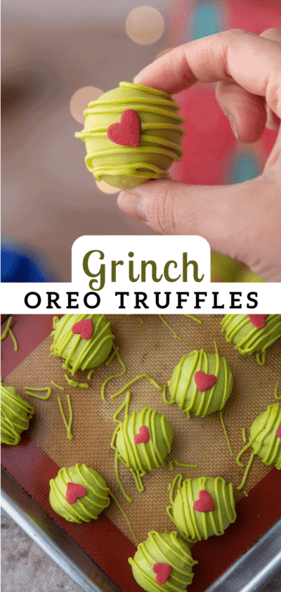 The Best No-Bake Grinch Oreo Truffles Recipe - Lifestyle of a Foodie